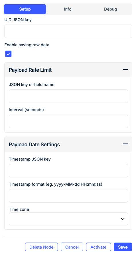 AMQP Node Configuration Guide