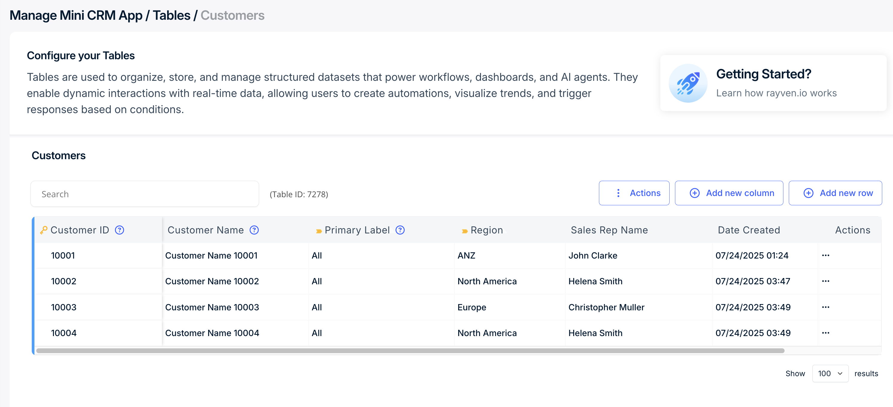 Understanding Primary vs Secondary Tables